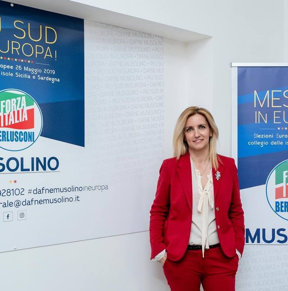 Dafne Musolino, candidata alle prossime elezioni europee, ad Enna ...