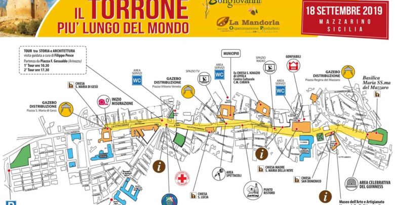 Il torrone più lungo del mondo. Domani a Mazzarino | Sant'Anna Today