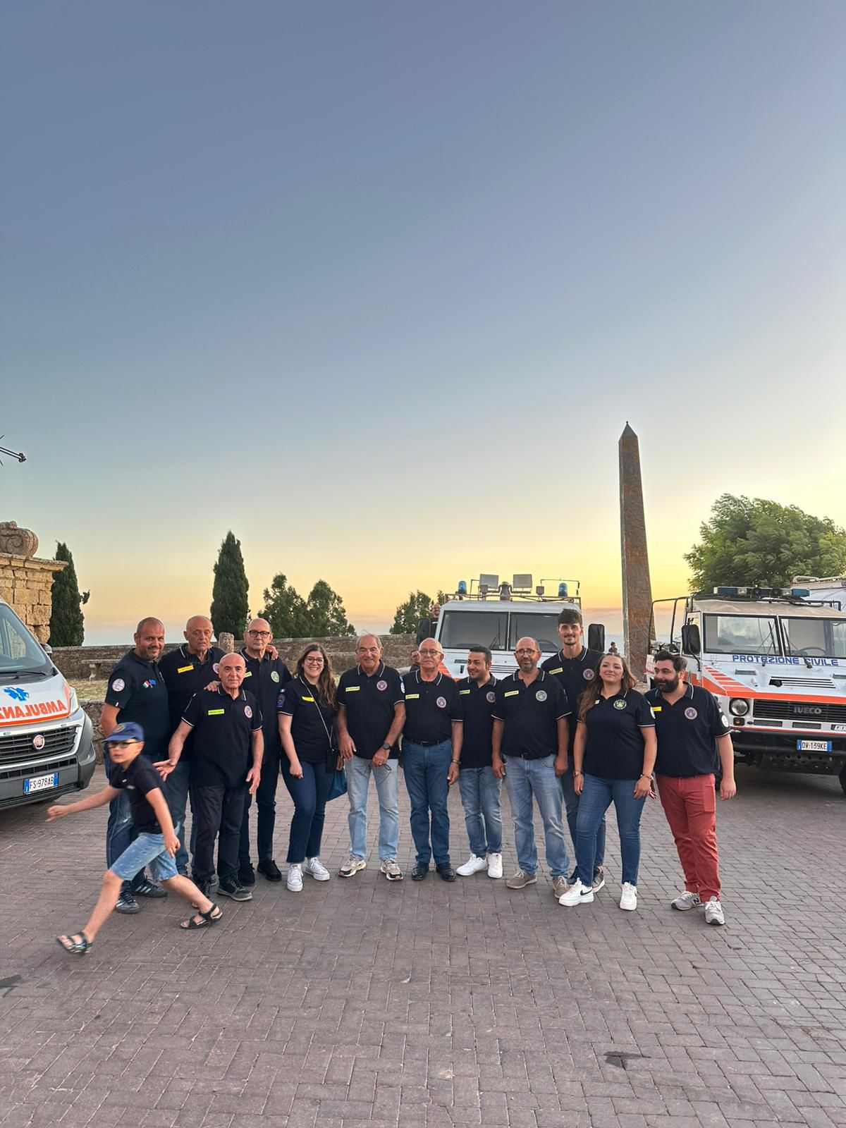 L’Ente Corpo Volontari Protezione Civile Enna affida uomini e mezzi a ...